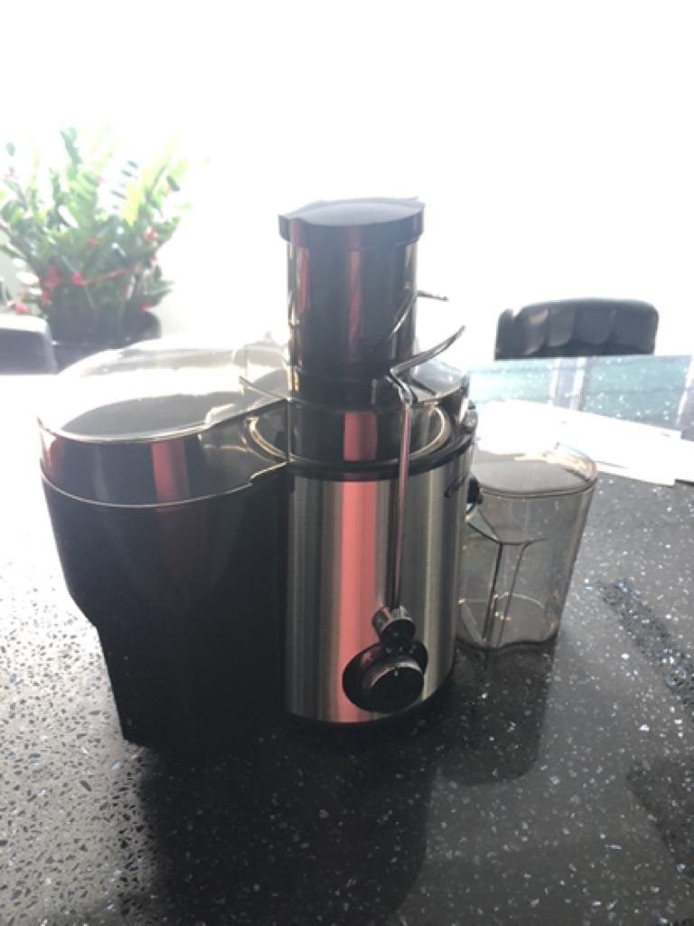PowerPac Juice Extractor with 2 Speed Stainless Steel Blades (PP3405 ...