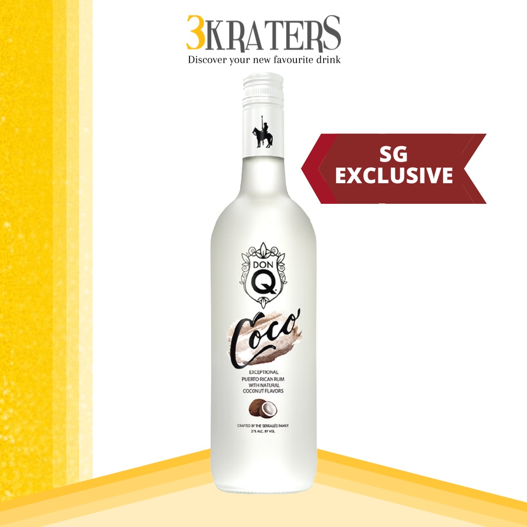 Don Q Coco Coconut Rum Liqueur 750ml | Shopee Singapore