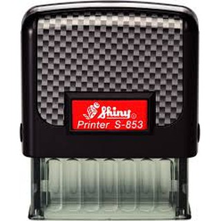 Shiny Self-inking Rubber Stamp - New Model ! S851 S852 S853 S854 S855 | Shopee Singapore