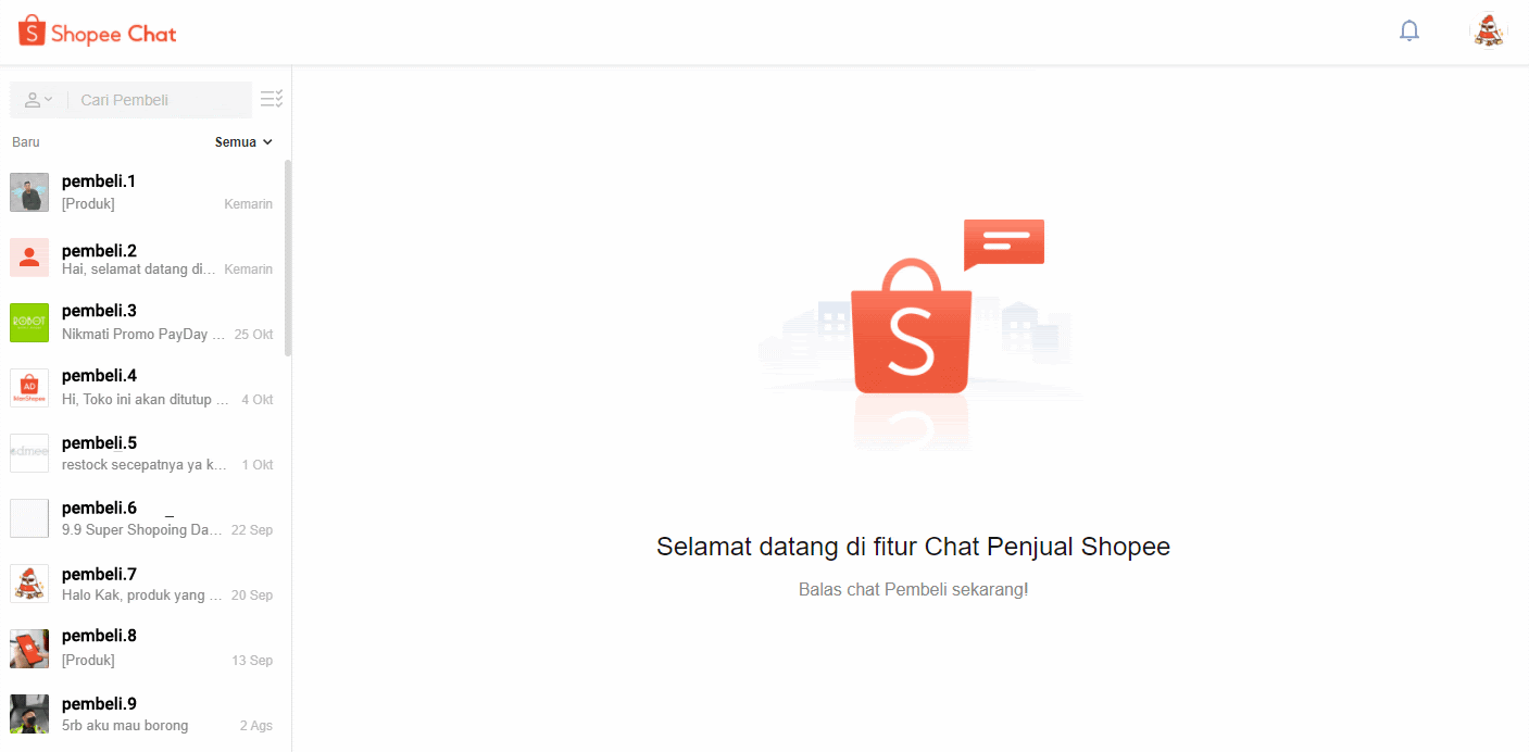 Tentang Portal Fitur Chat Penjual | Pusat Edukasi Penjual Shopee Indonesia