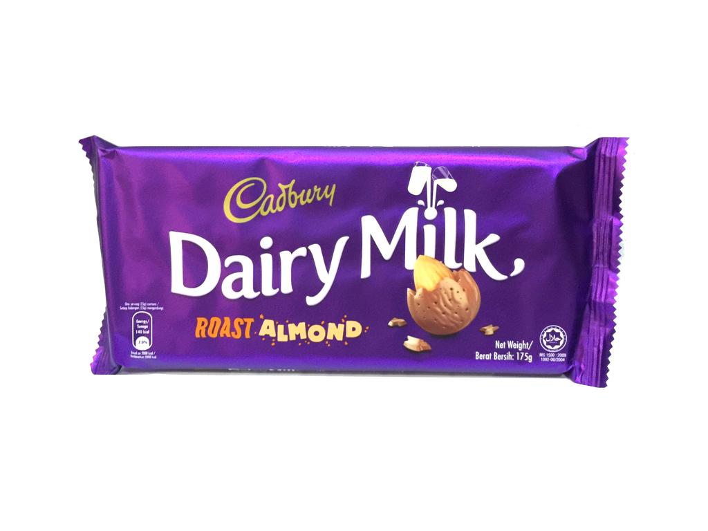 Cadbury Dairy Milk Chocolate Roast Almond 160g | Shopee Singapore