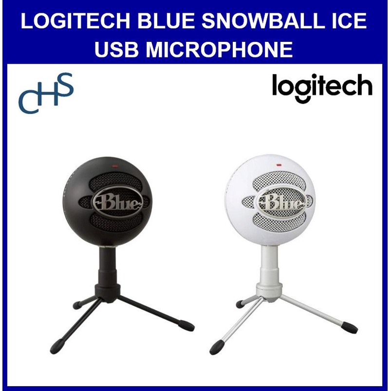 Logitech For Creators - Blue Snowball Ice USB Microphone for PC ...