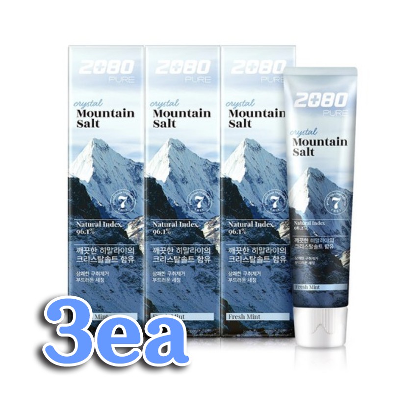 [Made in Korea] !!1 Box = 3ea!! 2080 Pure mountain Crystal salt ...