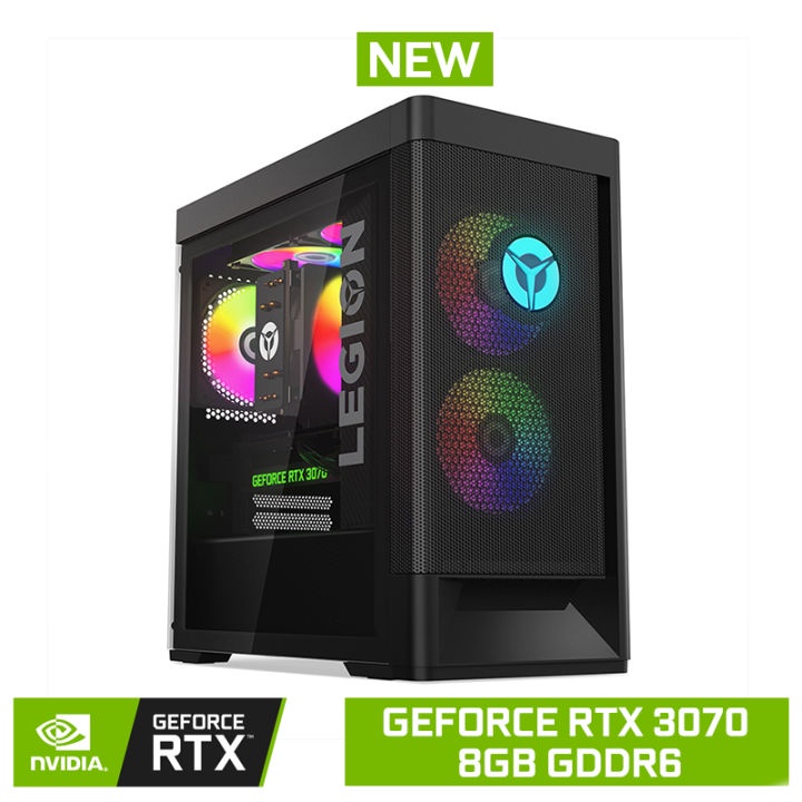 Nvidia GeForce RTX 3070 Gaming Desktop - LENOVO LEGION T5 90SV003GST ...