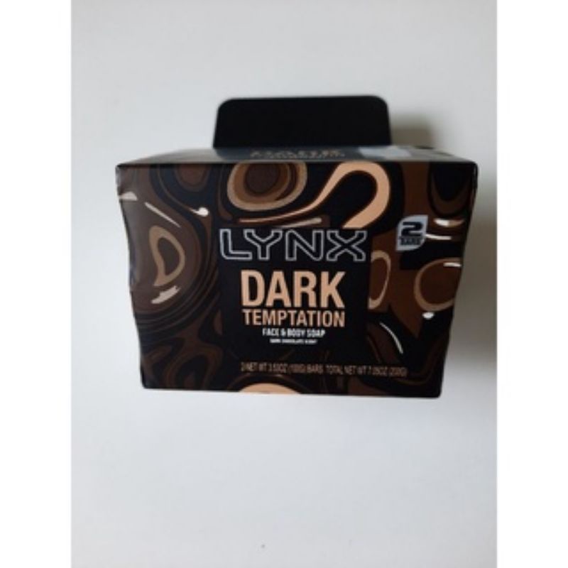 Lynx Dark Temptation Chocolate scent, Lynx Clean + Fresh Bar soap 50g ...