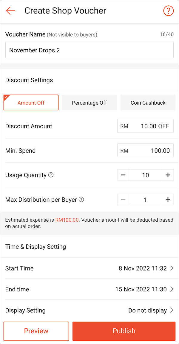 Creating a voucher | MY Seller Education [Shopee]