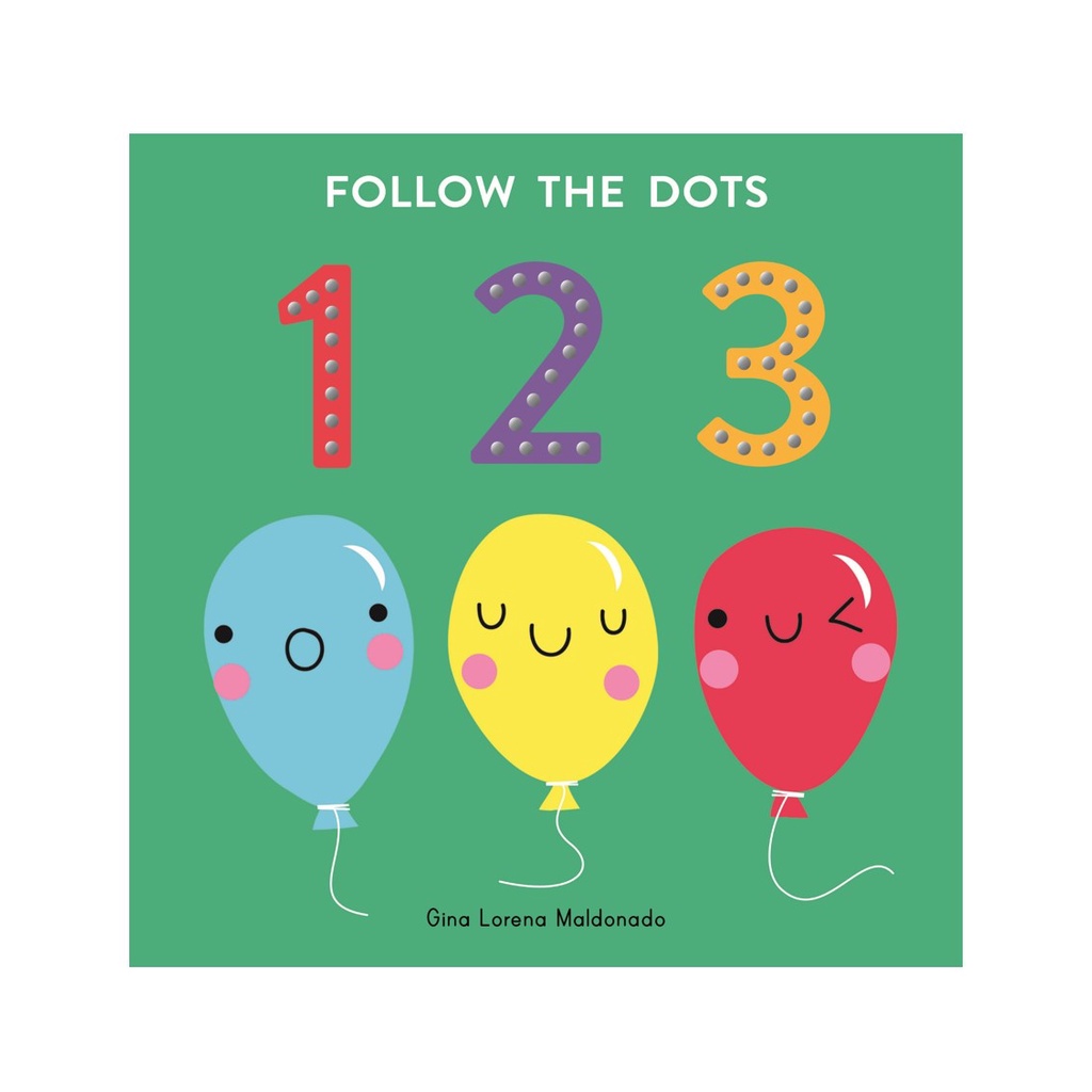 123 Board Book Follow the Dots to Learn Numbers for Kids To Learn ...