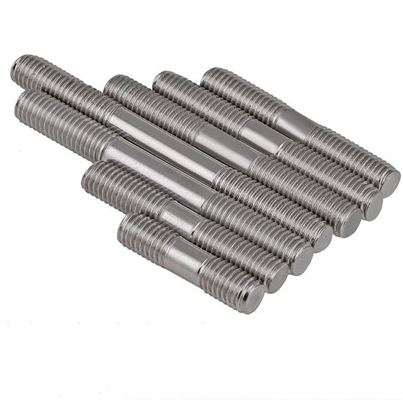 M6 M8 M10 M12 Stainless Steel 316 Double headed Screw Rod Two headed