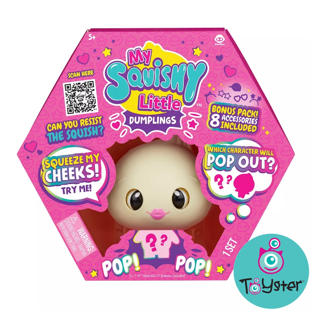 WowWee My Squishy Little - Dumplings-Dee Pink | Shopee Singapore