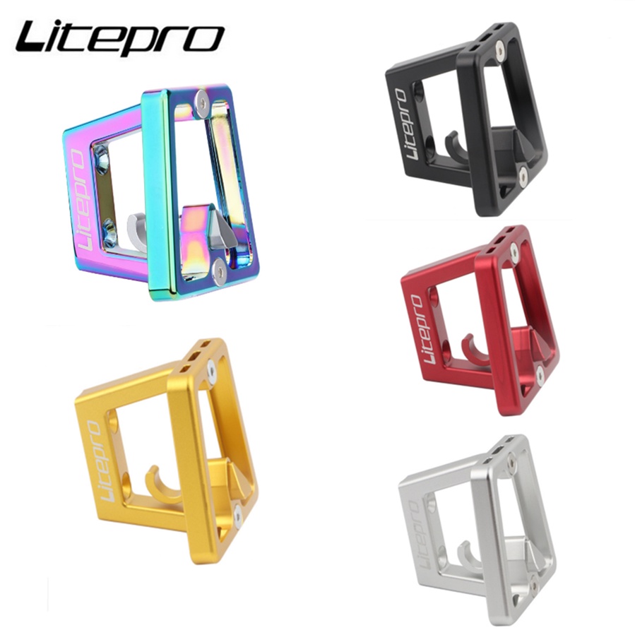 Litepro Aluminum Alloy Bicycle Pig Nose Front Shelf Carrier Bag Racks ...