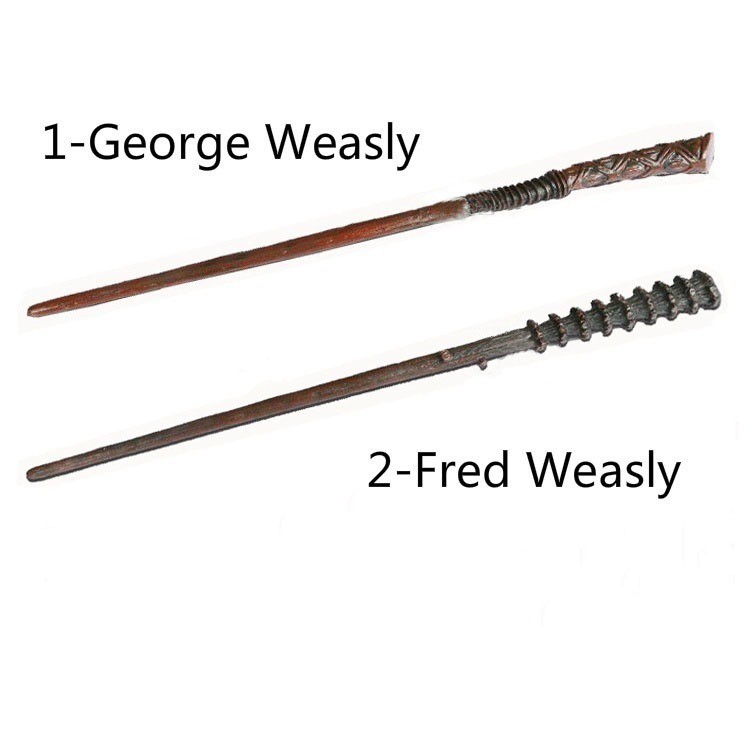 George and Fred Weasley School of magic Magic Harry Potter. Magic wand ...