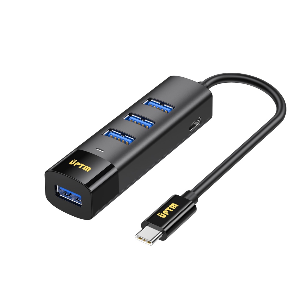 UPTM USB C Hub Type C to 4-PORTS USB3.0 Hub | Shopee Singapore