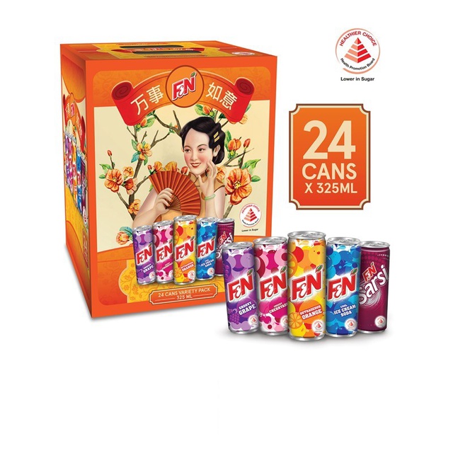 F&N Variety Pack 24s x 325ml | Shopee Singapore