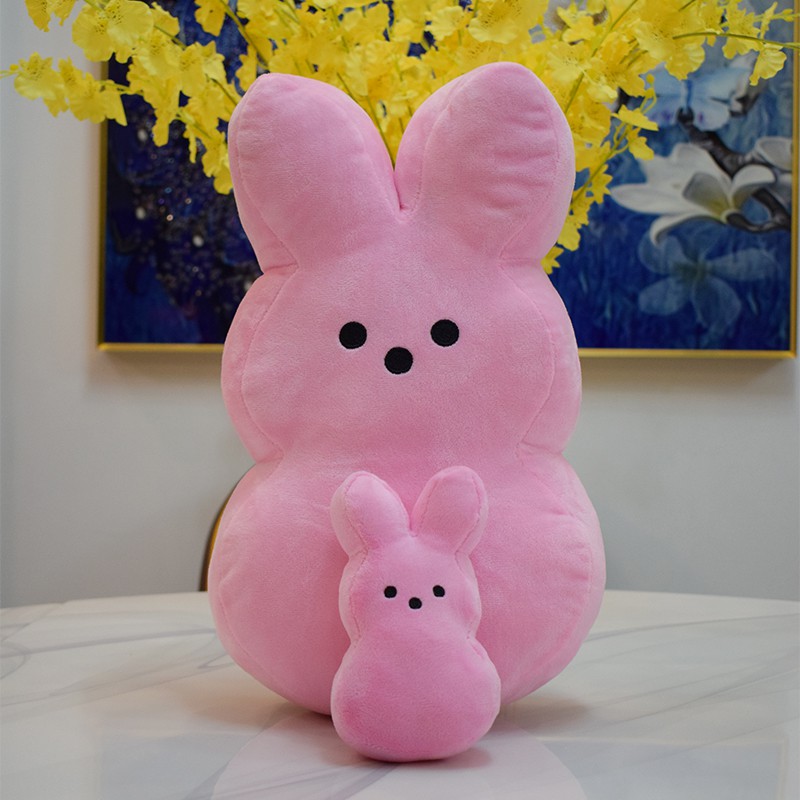 PEEPS YELLOW Jumbo Bunny Plush Animal 38 - ayanawebzine.com