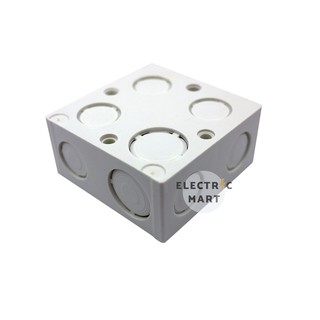 1 Gang PVC KO Box [WHITE] | Shopee Singapore