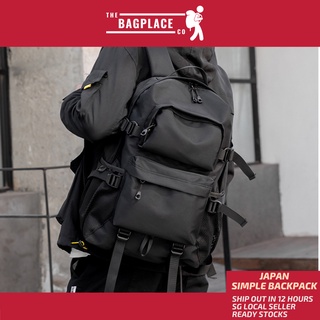 "SG SELLER" TheBagPlaceSG Japan Simple Backpack With Multi Compartment ...