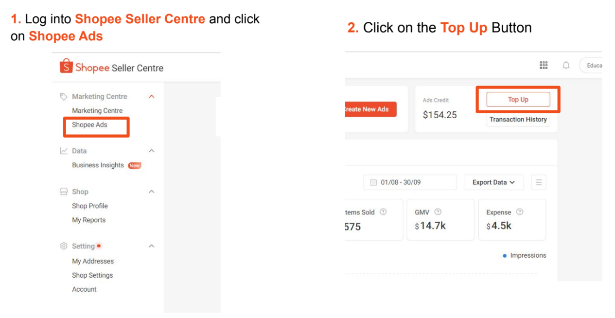 Shopee Ads Packages | Shopee SG Seller Education Hub