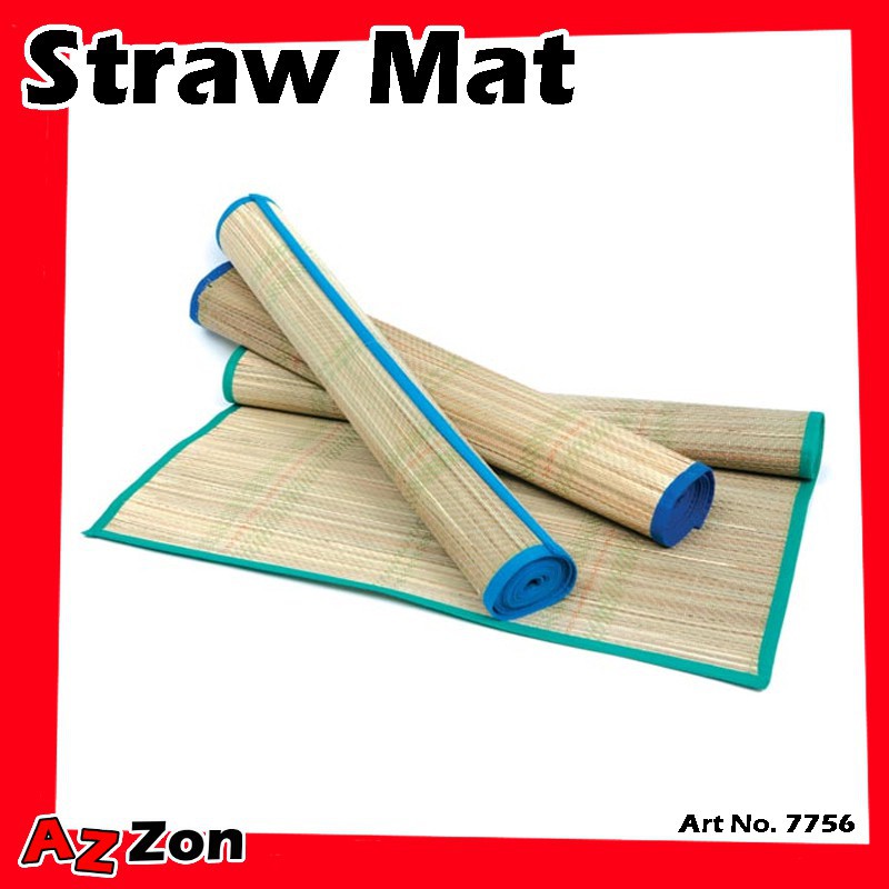 Straw Mat / Picnic Mat / Straw Rugs Carpet / Alas Lantai / Camping Mat ...