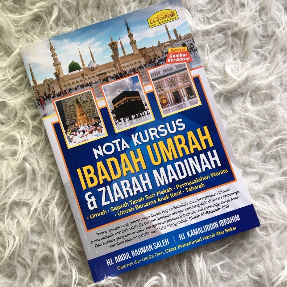 NOTA KURSUS IBADAH UMRAH & ZIARAH MADINAH DISERTAI GAMBAR WARNA ...