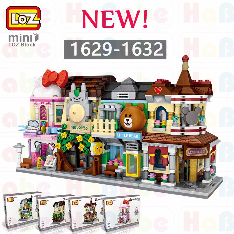 【LOZ Mini-Block Street Series】Premium Quality ♥ Building block ♥ ...