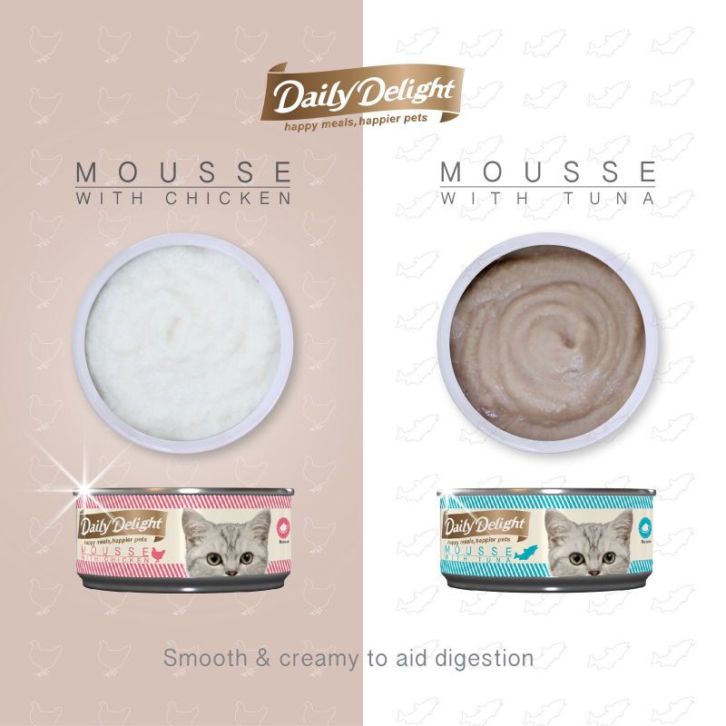 [Bundle of 24/Mixed] Daily Delight Mousse 80g | Shopee Singapore