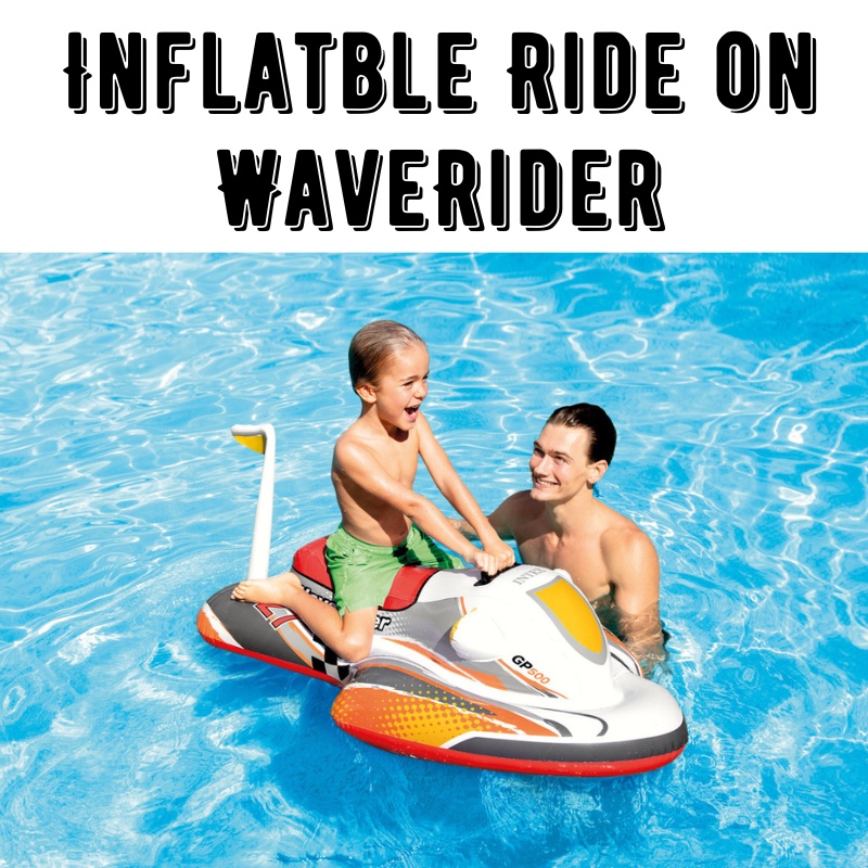 [SG Stock] INTEX Premium Wave Rider Ride-On Inflatable Pool Float ...