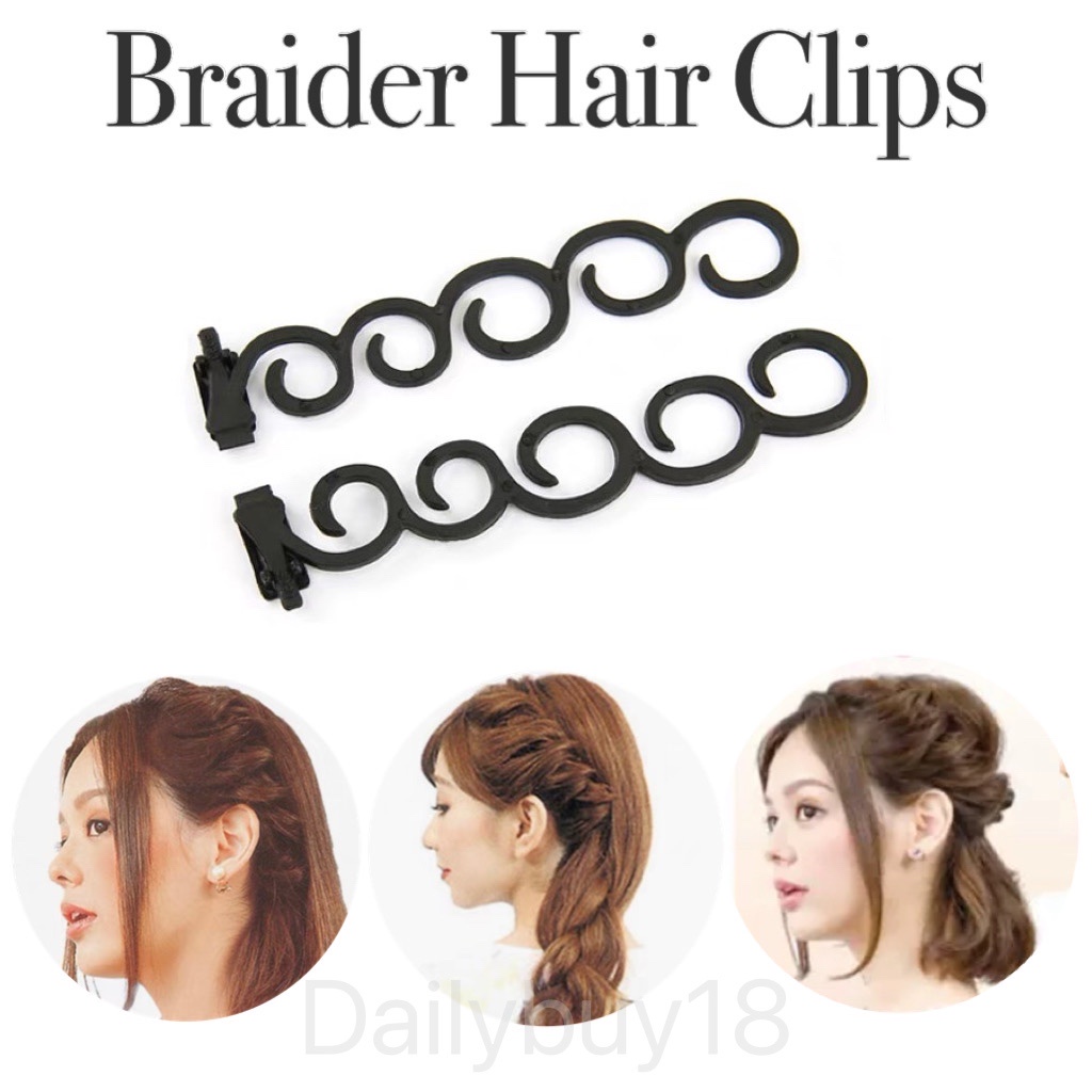 (Sg Ready Stock)Braider Hair Clips Set - Braided Hair Styling Tools ...