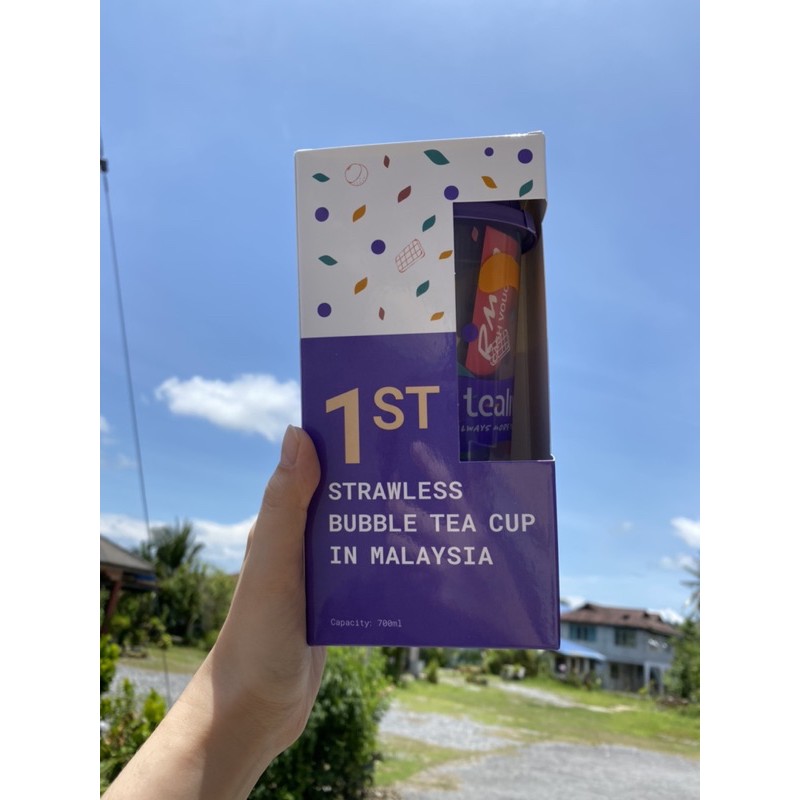 Tealive Strawless Bubble Tea Cup with RM10 Voucher | Shopee Singapore