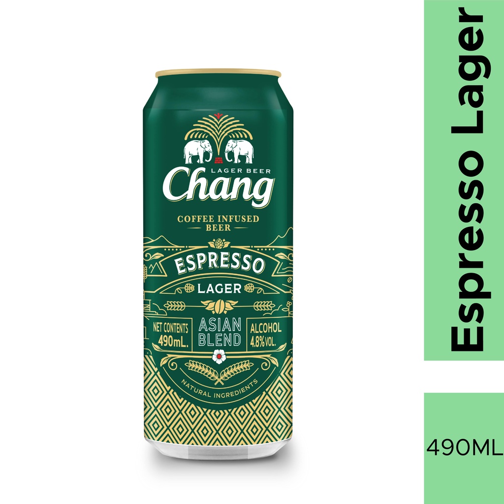 Chang Espresso Lager Beer Can 490Ml | Shopee Singapore