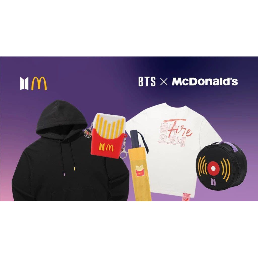 Bts x MCD MERCHANDISE (SHARING PO) | Shopee Singapore