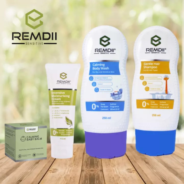 Remdii sensitive - intensive moisturising with 4 types of vitamin E ...