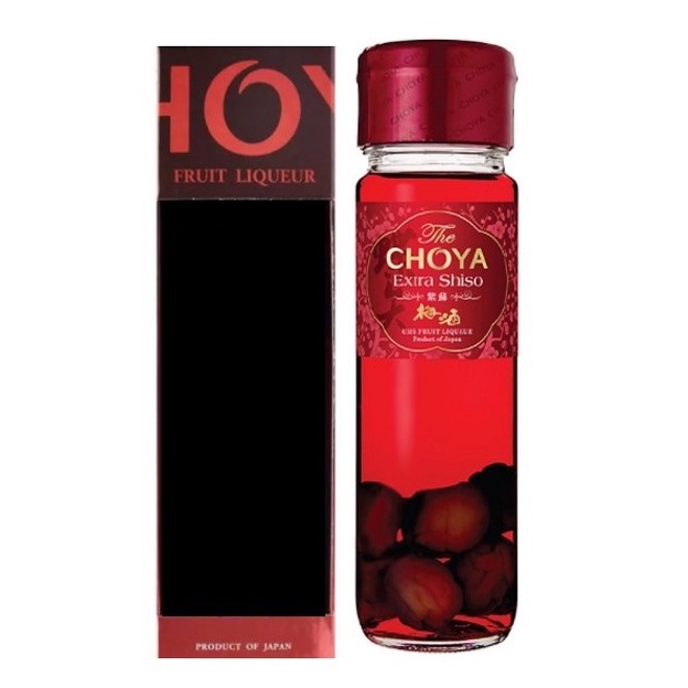 Choya Extra Shiso Umeshu Dento Herbs 700ml Japanese Plum Wine in Box ...