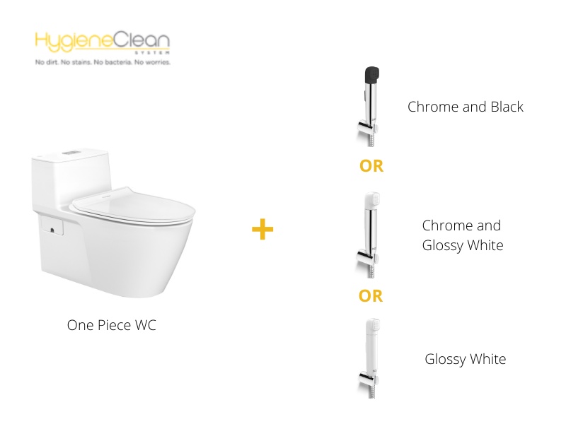 American Standard Acacia SupaSleek One Piece (Water Saving) Toilet ...