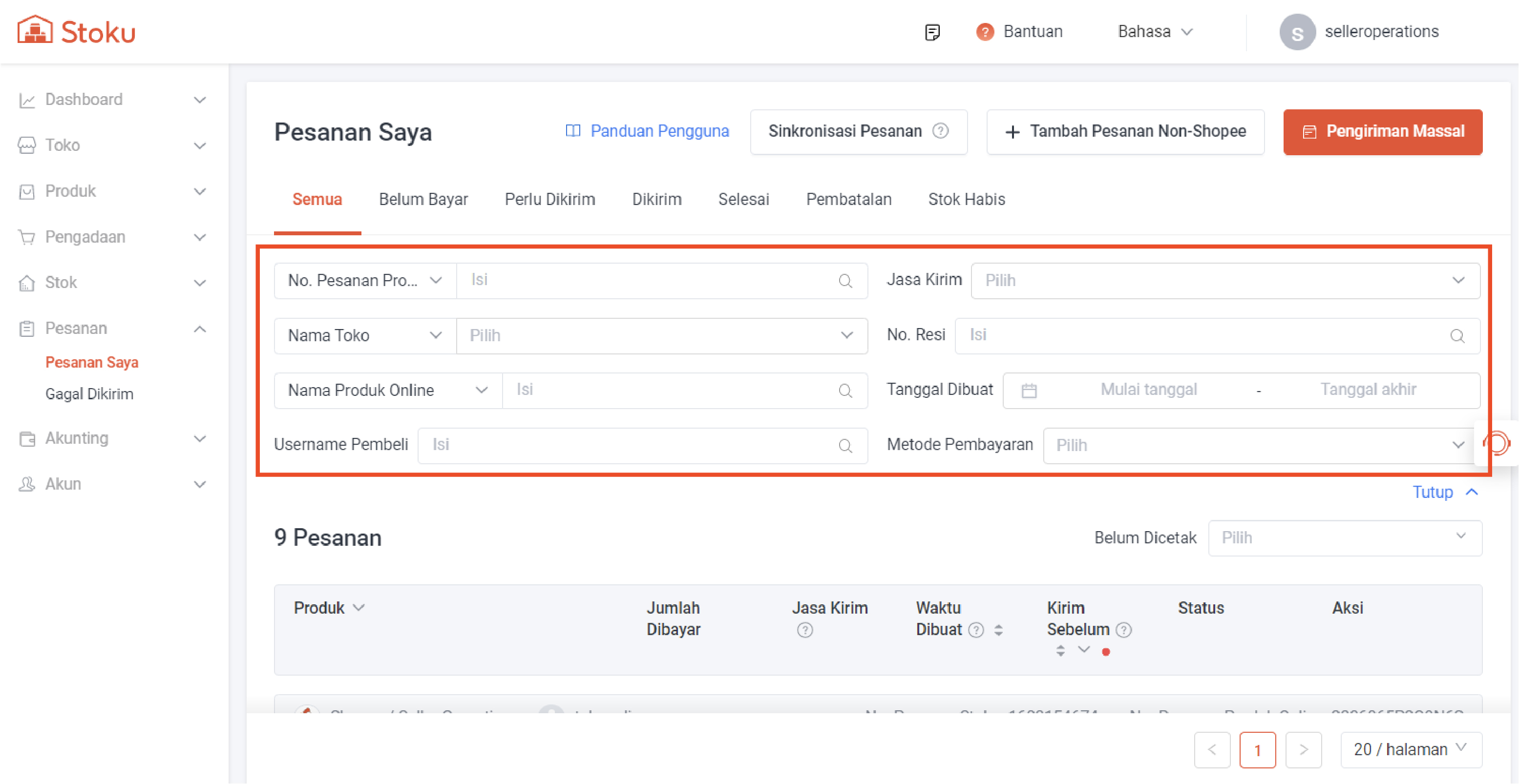 Mengelola Menu Pesanan pada Sistem Stoku | Pusat Edukasi Penjual Shopee ...