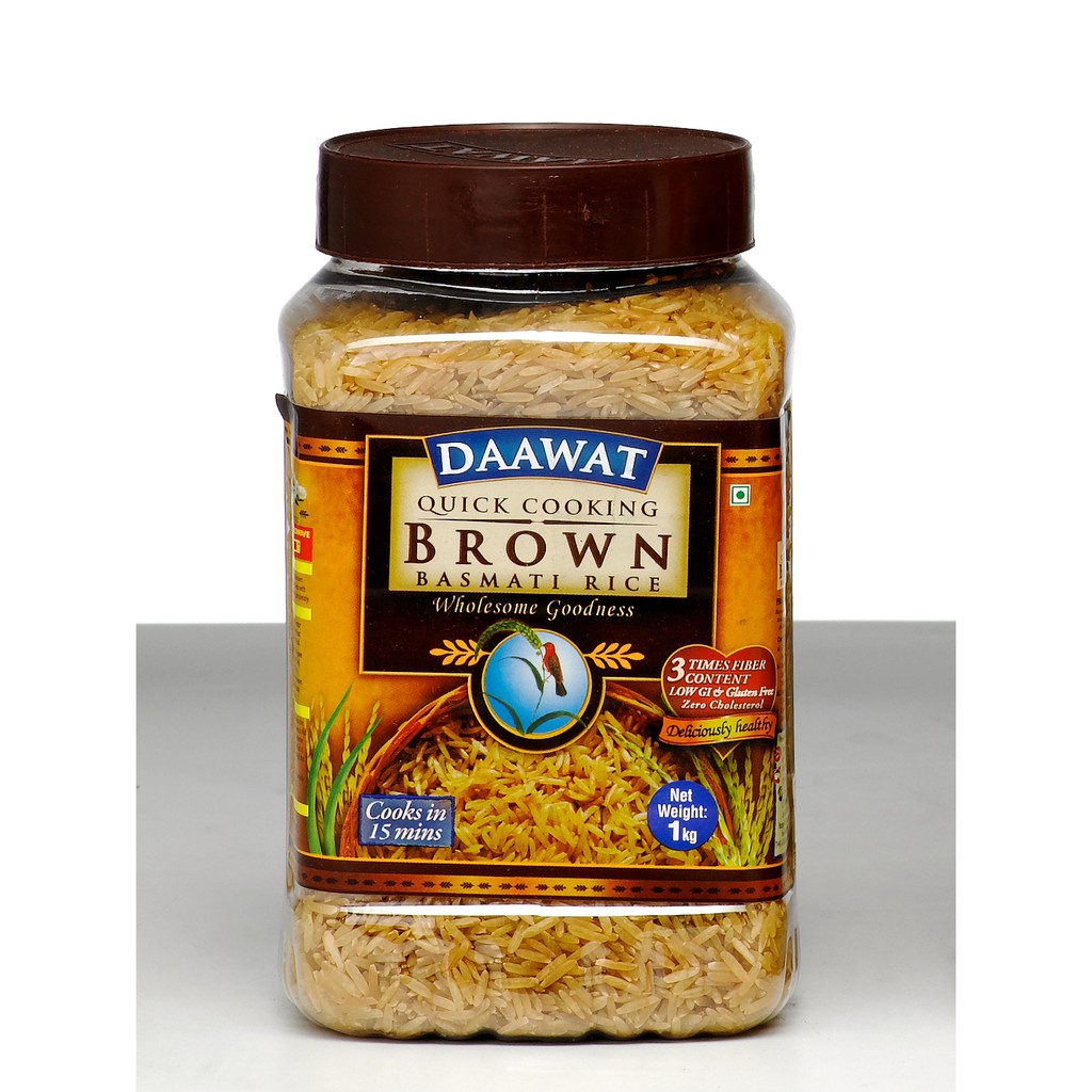 Daawat Brown Basmati Rice 1kg Shopee Singapore