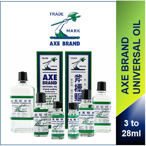 AXE UNIVERSAL MEDICATED OIL (3ml /10ml /28ml ) | Shopee Singapore