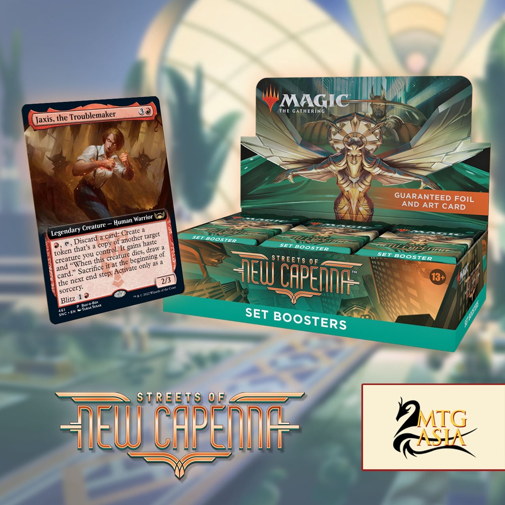 (+ BAB! Ships Now) Streets of New Capenna Set Booster Box English Magic The Gathering MTG-ASIA ...