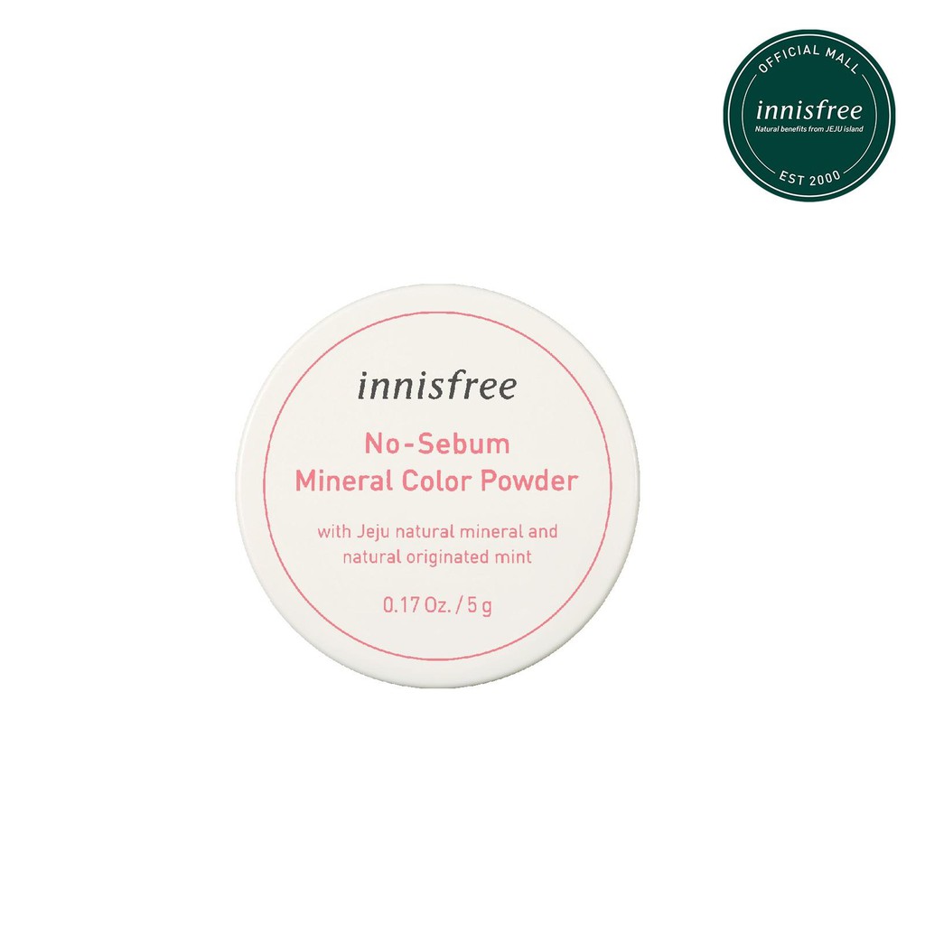 innisfree No Sebum Mineral Color Powder 5g | Shopee Singapore