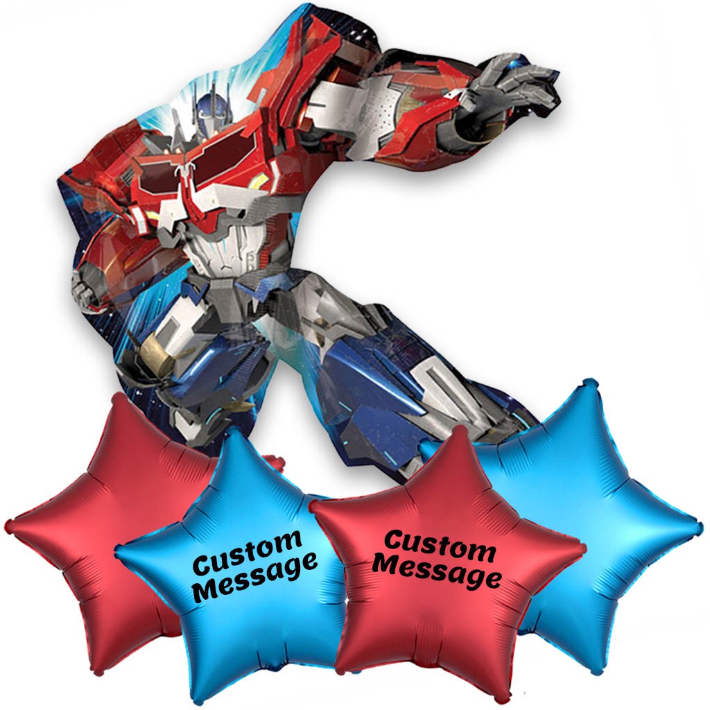 [SG Helium Balloon] Customised Transformers Balloon Optimus Prime ...