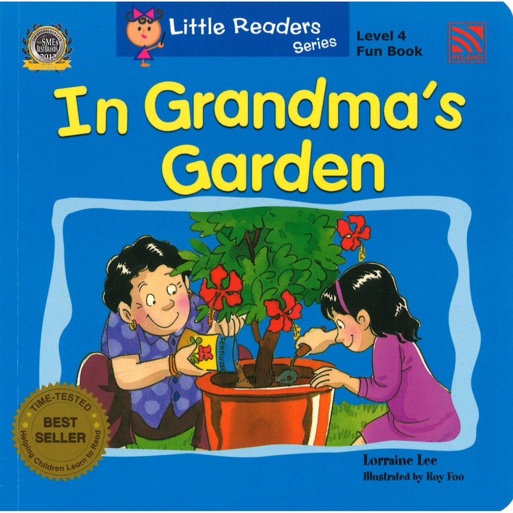 Little Readers Level 4: In Grandma's Garden ( Children's Storybooks ...