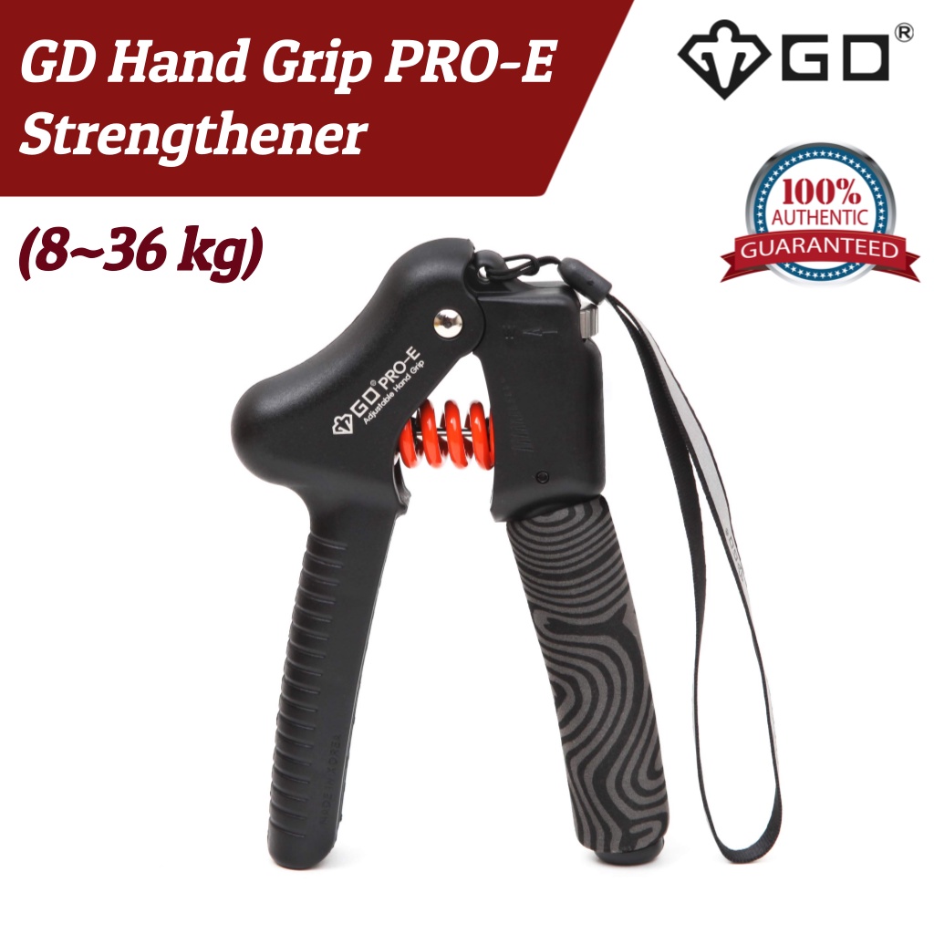Premium GD Hand Grip Pro-E Strengthener Gripper (Premium Adjustable ...