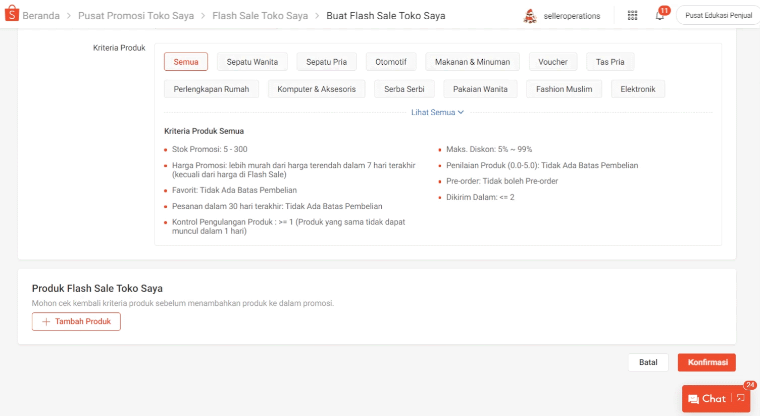 Membuat Flash Sale Toko Saya | Pusat Edukasi Penjual Shopee Indonesia