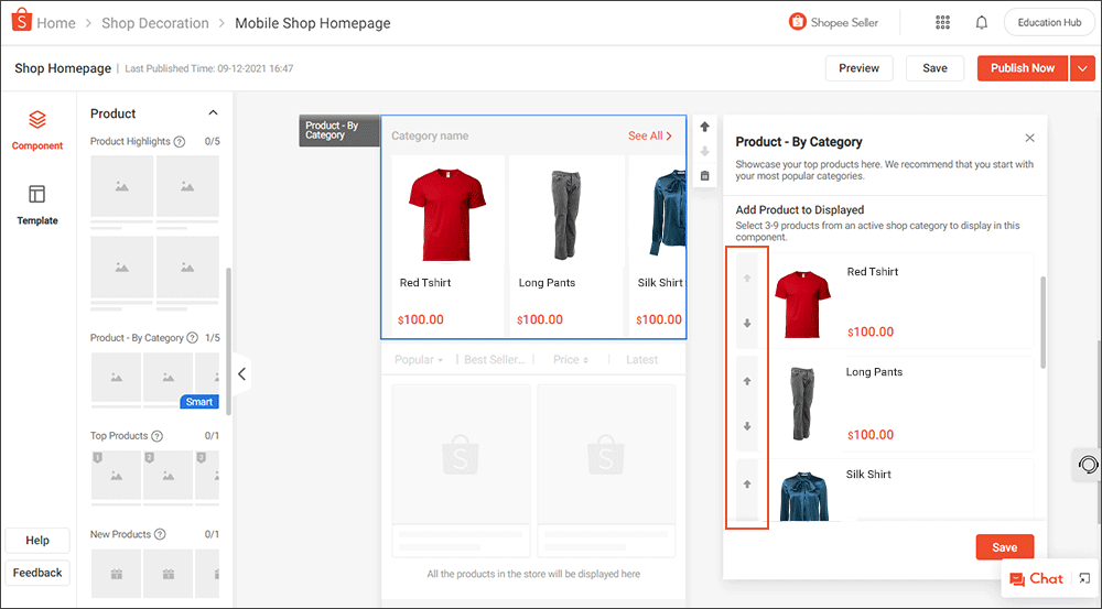 Update: Product - By Category component on Premium Shop Decoration ...