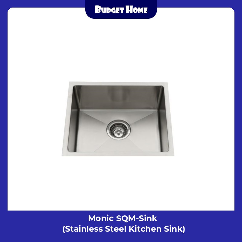 Monic SQM550 Undermount sink (Stainless Steel Kitchen Sink) | Shopee ...