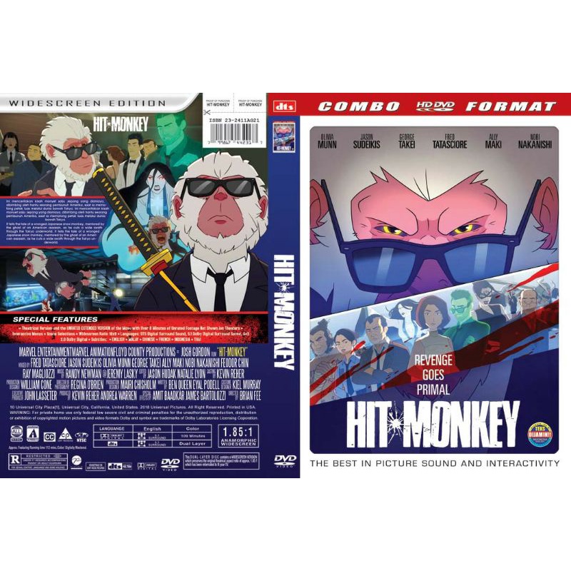 DVD Animated Cartoon Movies Hit Monkey for Collectibles | Shopee Singapore