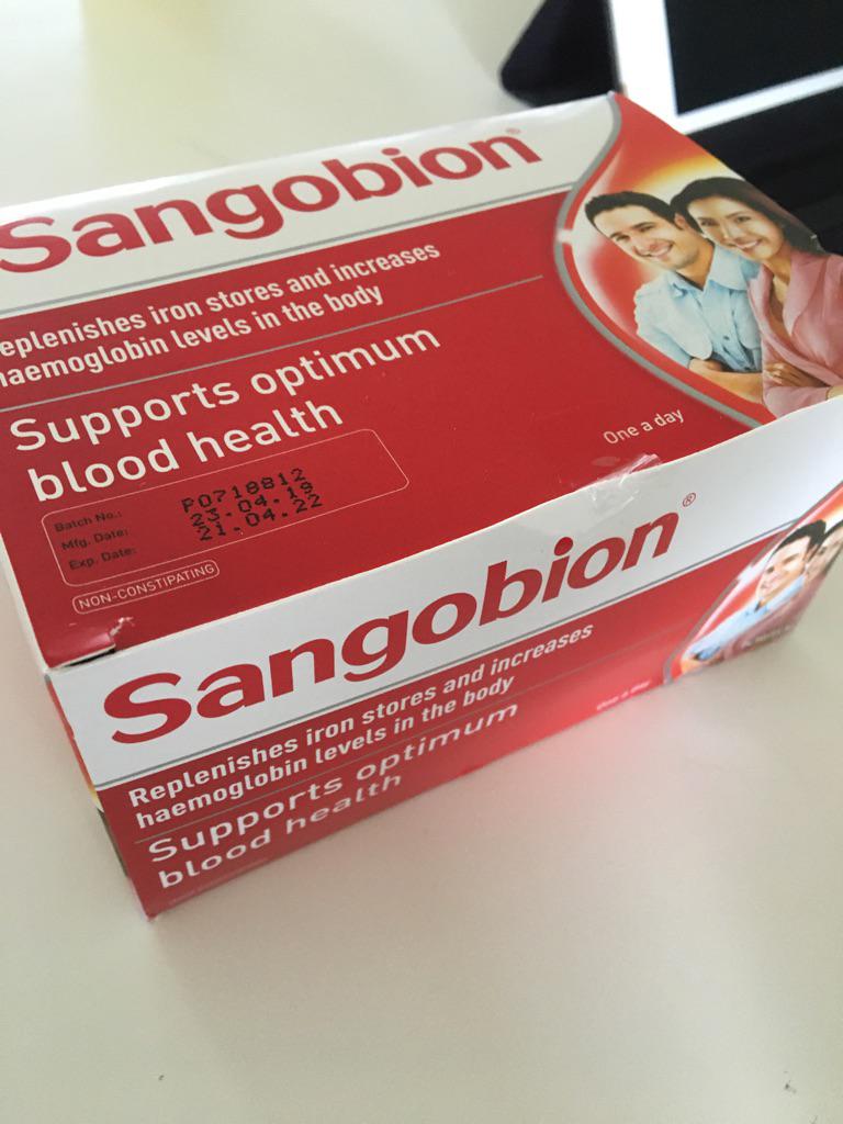 Sangobion Capsules 100s | Shopee Singapore