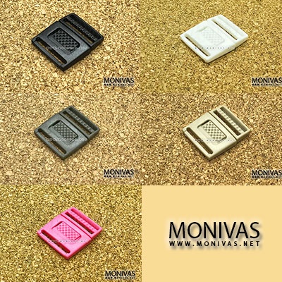 2cm Front Release Buckle DIY Cap Replacement Plastic Snap Clip (2pcs ...