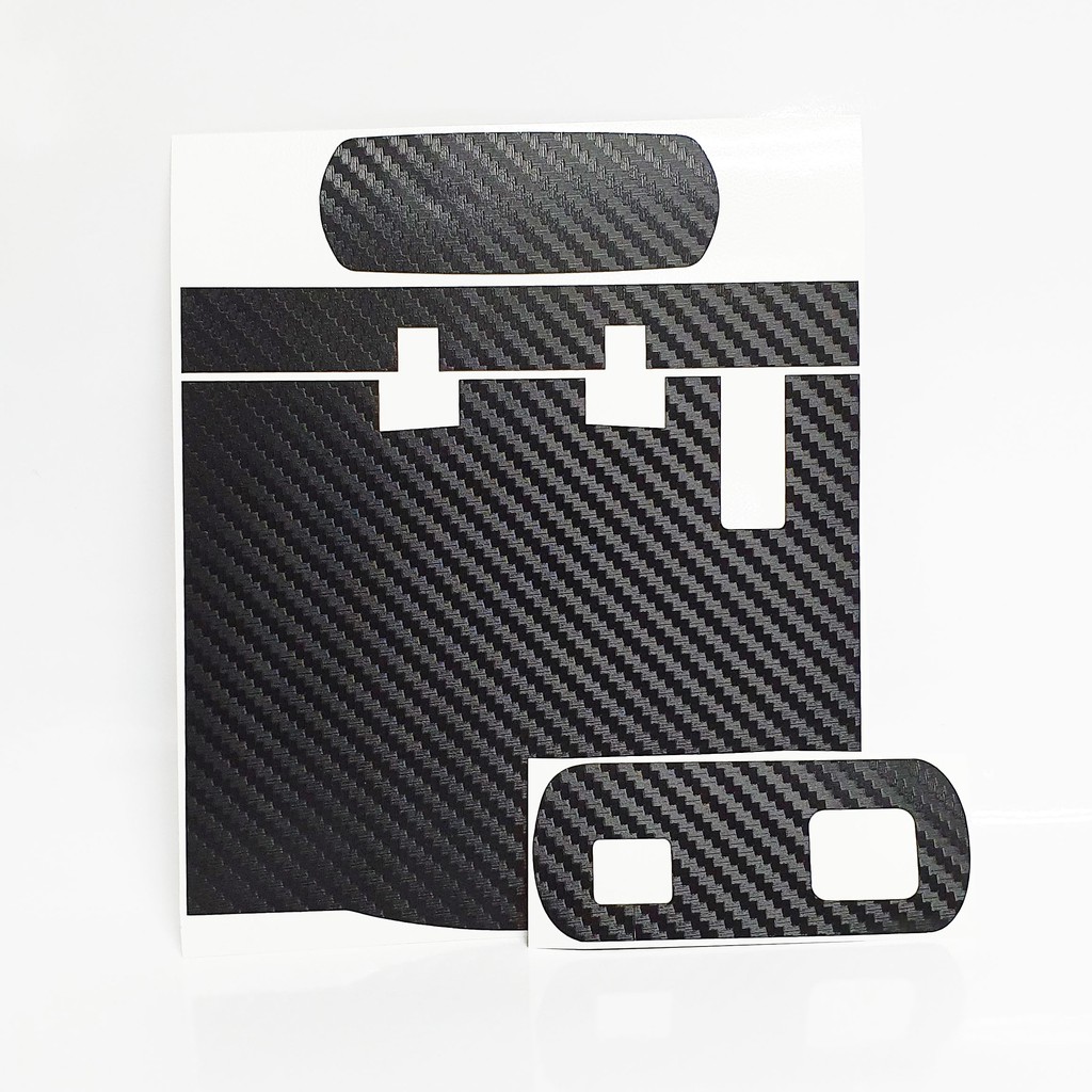 Motorcycle IU Sticker Top Front and Back ( Matte Carbon Fibre ...