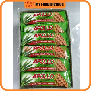 Apollo Pandan Creamed Waffle 36pcs | Shopee Singapore
