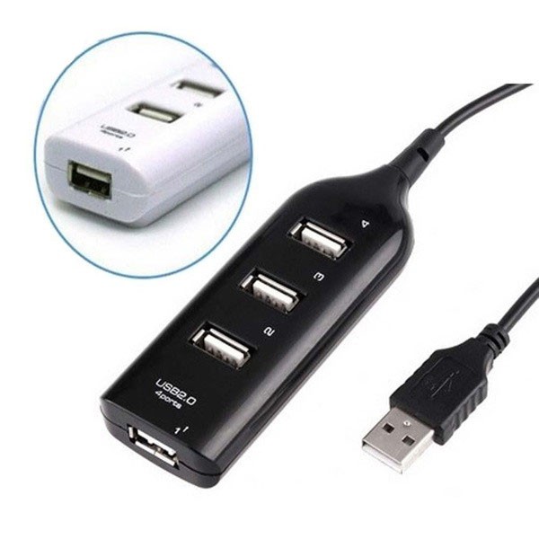 4 Port USB High Speed Micro USB HUB USB 2.0 Hi-Speed Hub Splitter Hub ...